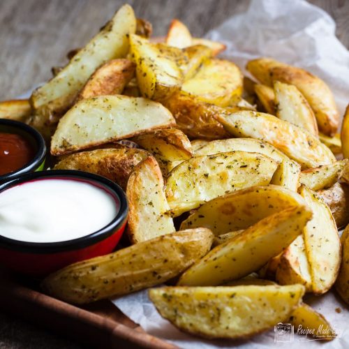 Oven roasted chips (wedges) | Recipes Made Easy