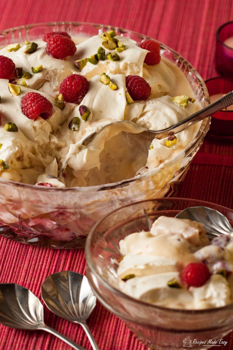 Raspberry syllabub trifle | Recipes Made Easy