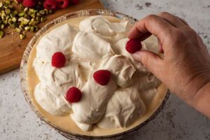 Raspberry syllabub trifle | Recipes Made Easy