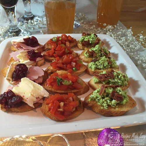 Christmas crostini | Recipes Made Easy