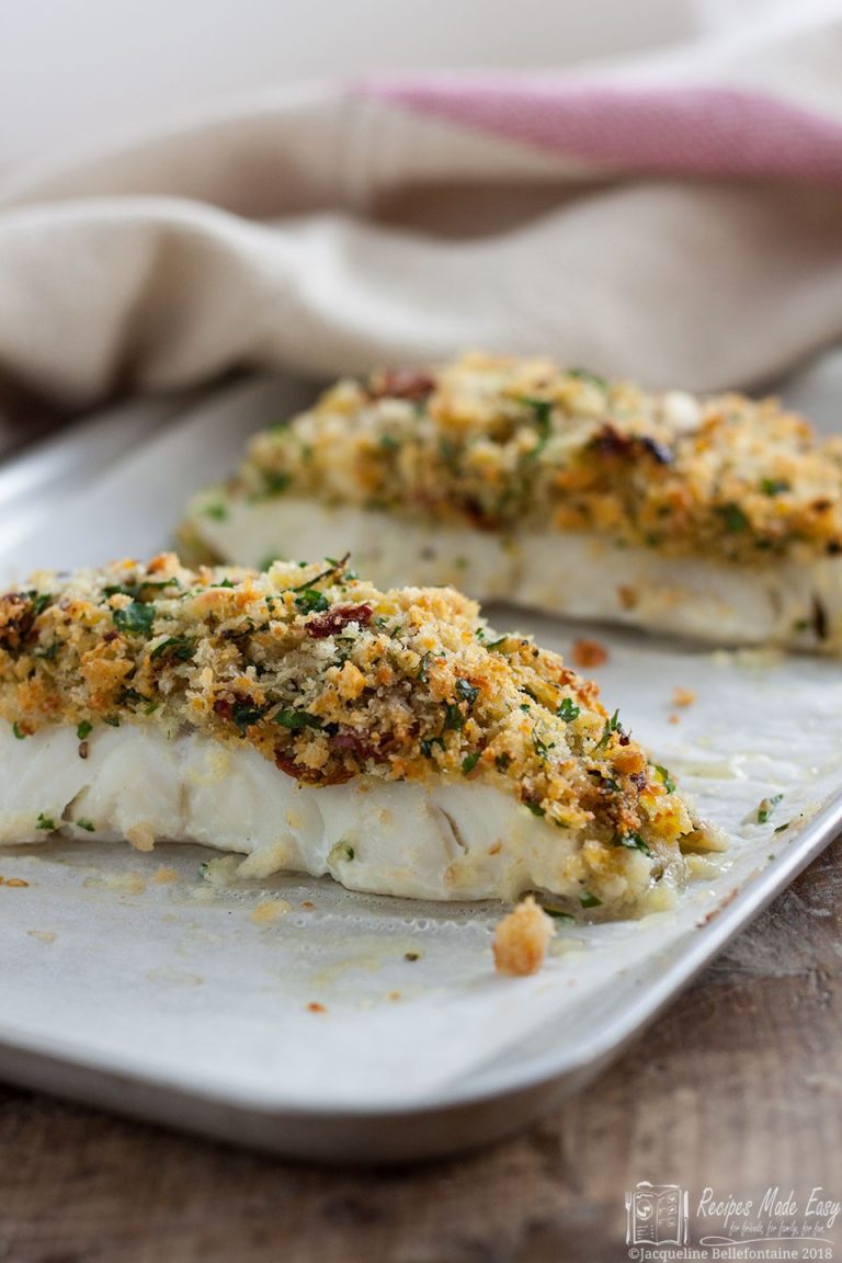 Herb crusted roast cod | Recipes Made Easy