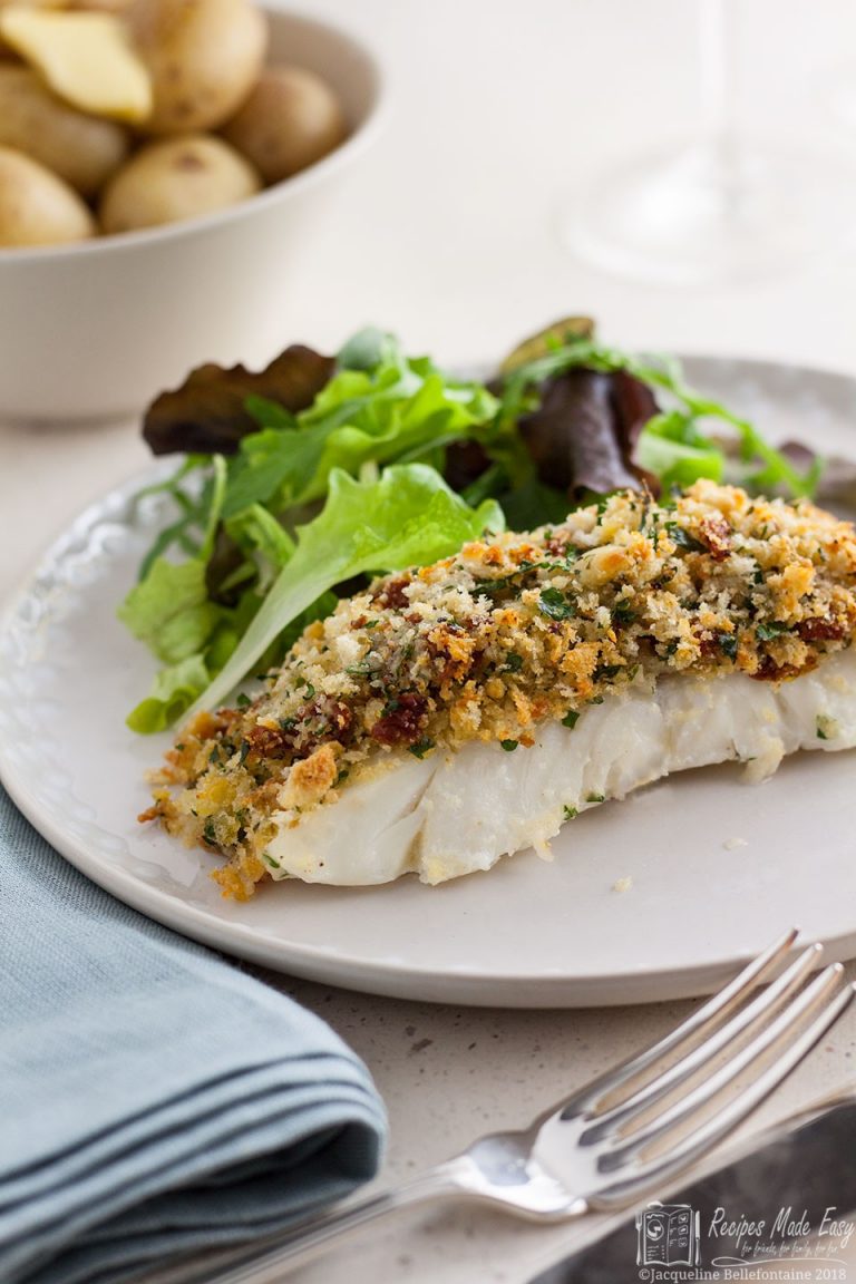 Herb crusted roast cod | Recipes Made Easy