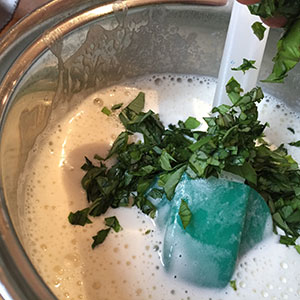 Basil ice-cream | Recipes Made Easy