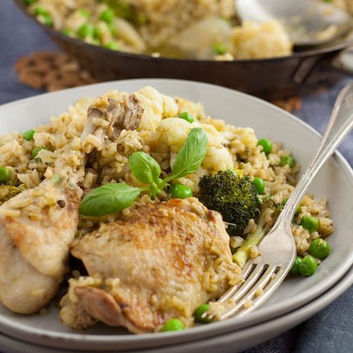 One-pot chicken pesto rice | Recipes Made Easy