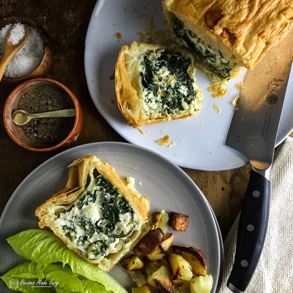 Spinach Ricotta and Feta Pie | Recipes Made Easy