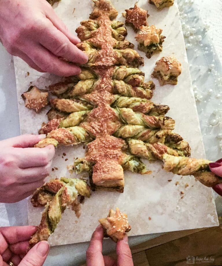 Easy Pesto Christmas Tree | Recipes Made Easy