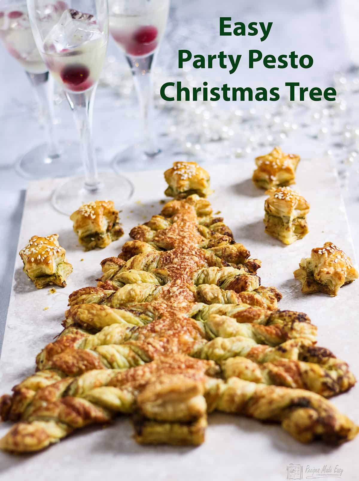 Easy Pesto Christmas Tree | Recipes Made Easy