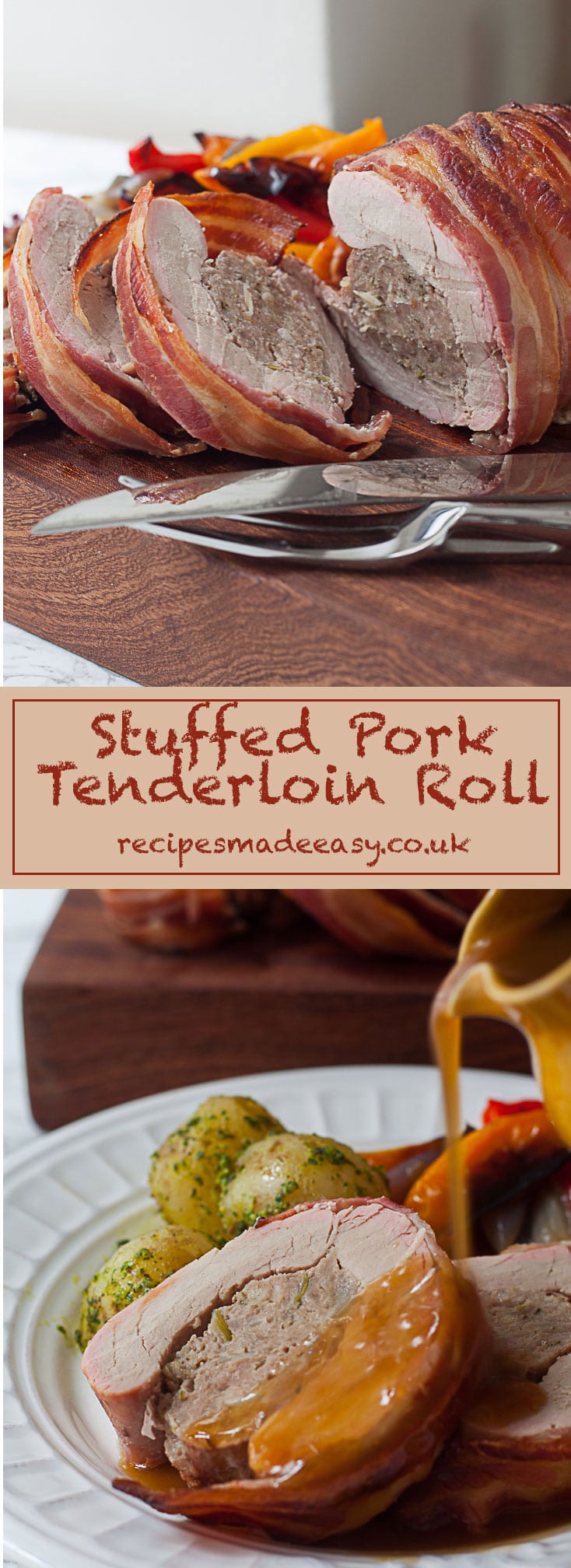 Stuffed Pork Tenderloin Roll | Recipes Made Easy