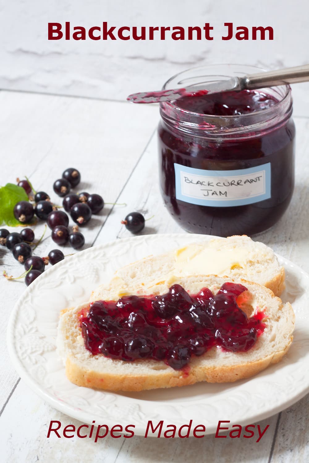 Blackcurrant Jam | Recipes Made Easy