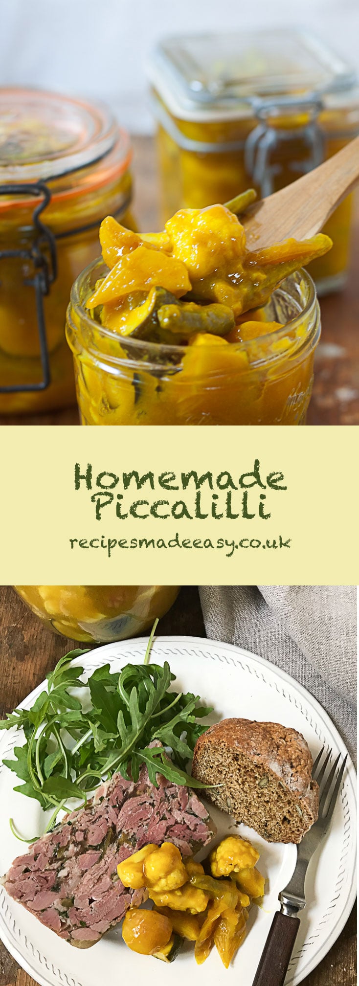 Homemade Piccalilli | Recipes Made Easy