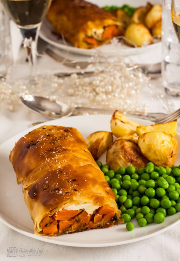 Roasted Spiced Carrot and Feta Strudel | Recipes Made Easy