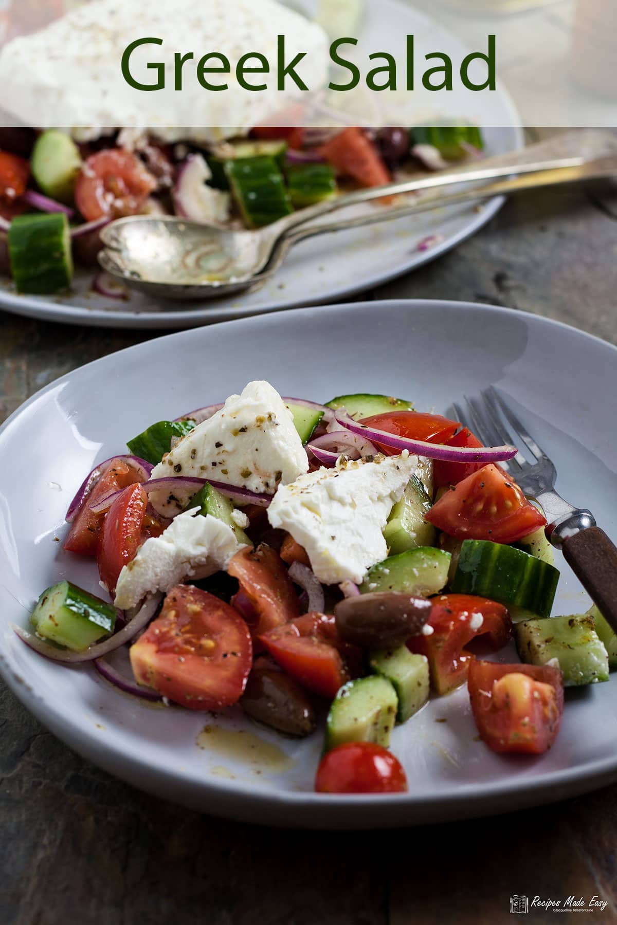 Classic Greek Salad | Recipes Made Easy