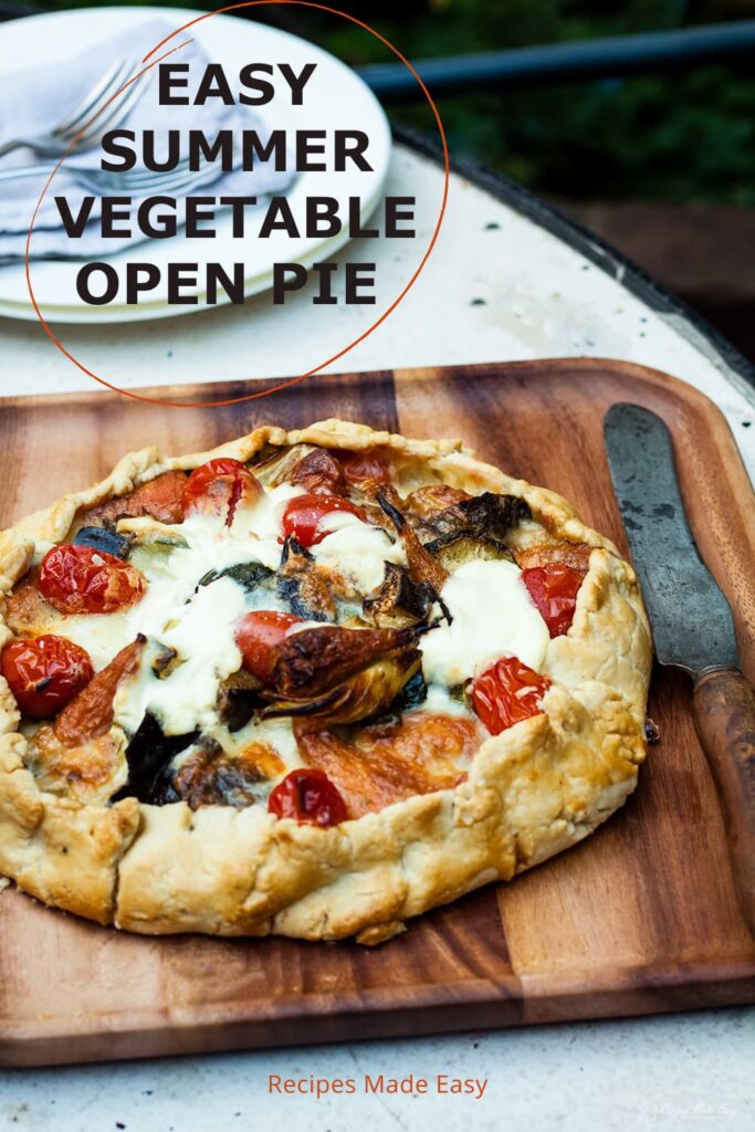 Summer Vegetable Open Pie | Recipes Made Easy