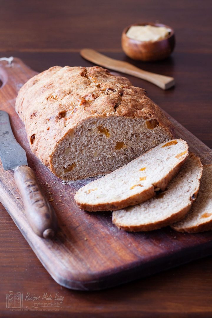 Apricot and Walnut Rye Bread | Recipes Made Easy