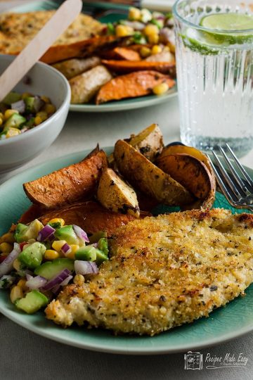 Oven Baked Chicken Schnitzel | Recipes Made Easy