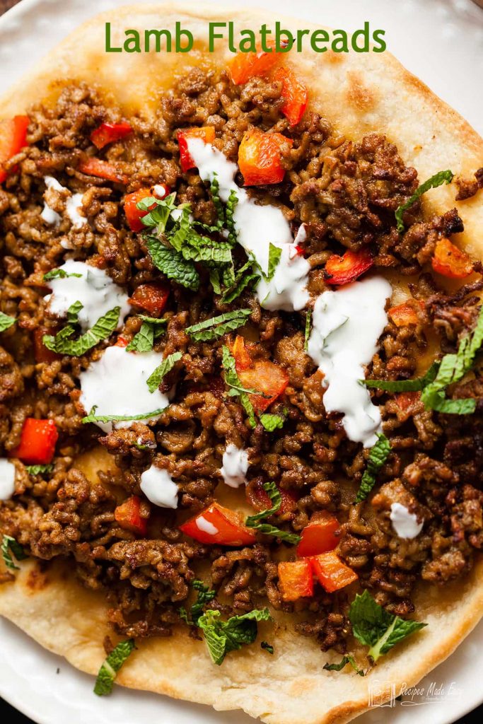 Easy Lamb Flatbreads | Recipes Made Easy