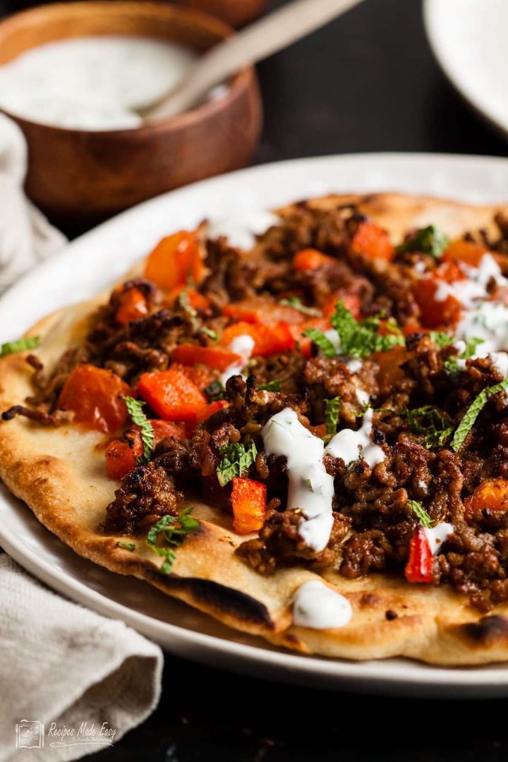 Easy Lamb Flatbreads | Recipes Made Easy
