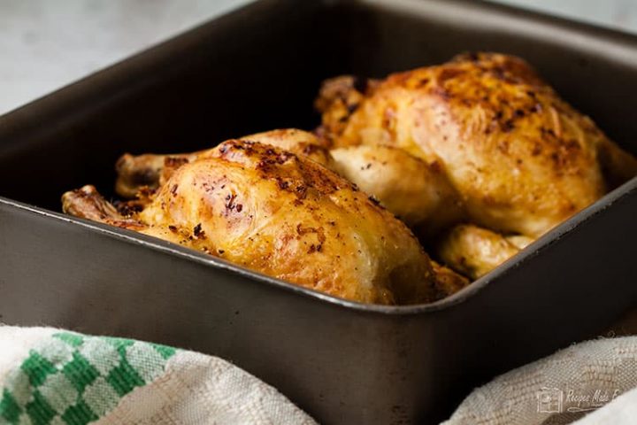Festive Roast Poussin | Recipes Made Easy