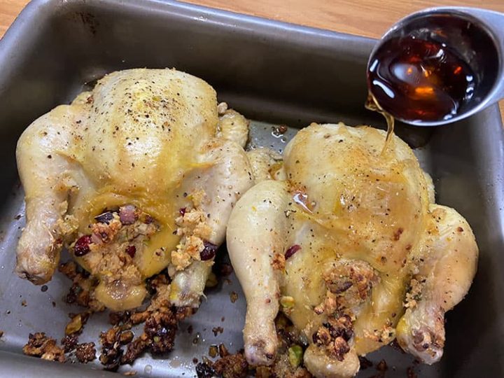 Festive Roast Poussin | Recipes Made Easy