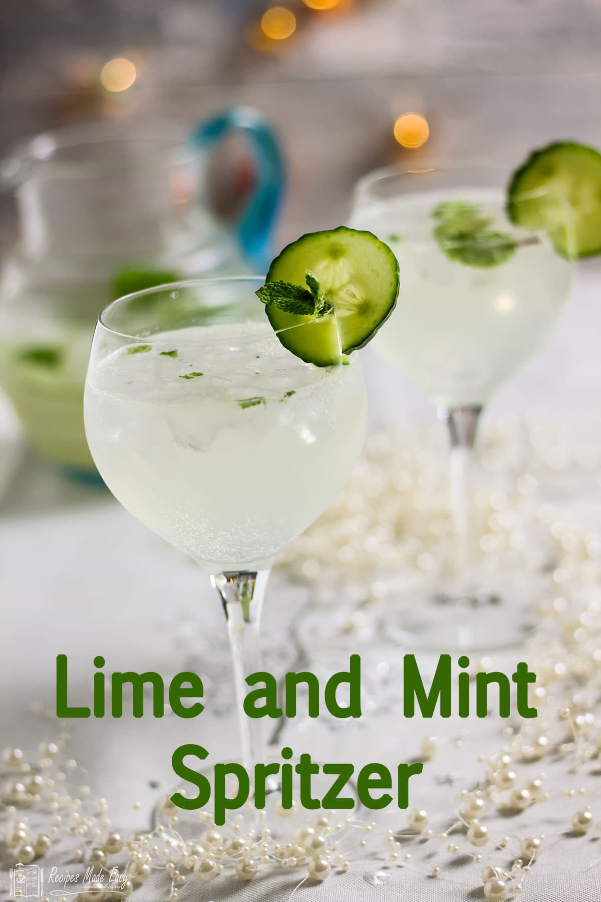 Lime and Mint Spritzer | Recipes Made Easy