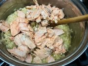 Salmon and prawn risotto | Recipes Made Easy