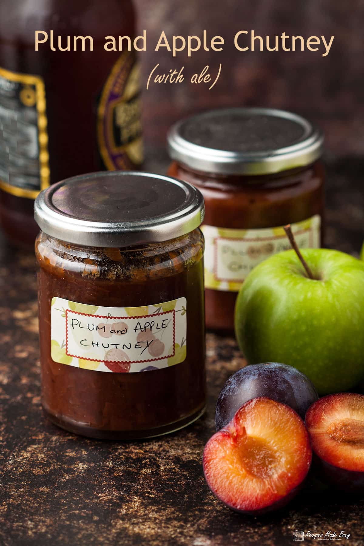 Plum and Apple Chutney | Recipes Made Easy